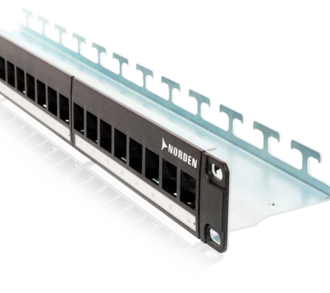 Category 6 UTP Patch Panel Blank Punch Down 24 Port - techvibe